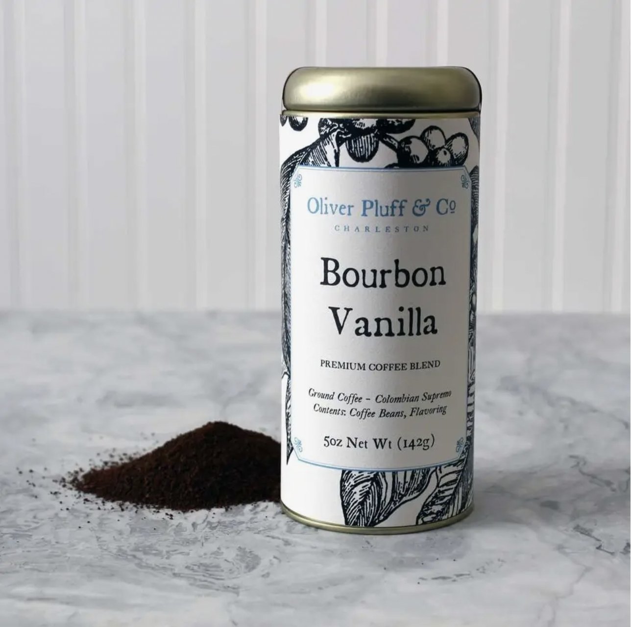 Oliver Pluff & Company Bourbon Vanilla Ground Coffee - Essentially ...